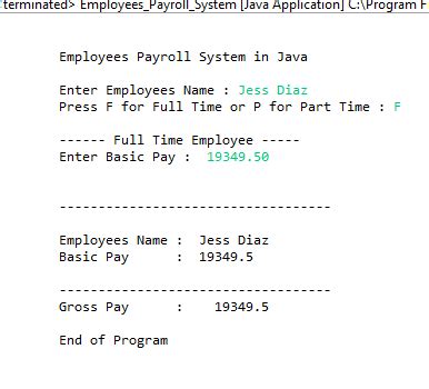 Employees Payroll System In Java Free Computer Programming Source Codes To All