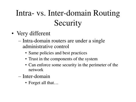 Ppt Security And Routing Powerpoint Presentation Free Download Id4223001