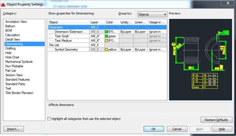 How To Modify The Properties Of Mechanical Objects In AutoCAD Mechanical
