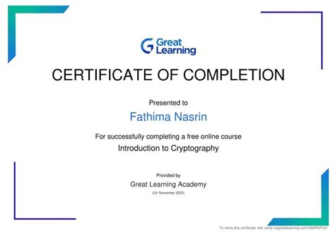 Fathima Nasrin On Linkedin Greatlearningacademy