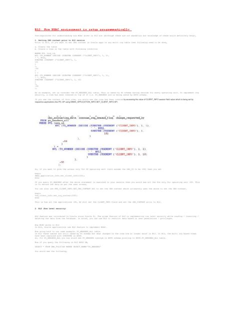 Programmatic Setup Of Multi Organization Access Control Moac Environment In Oracle