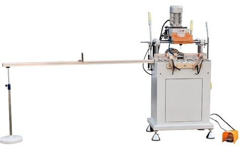Aluminum Window Door Lock Hole Processing Machine Mte 120 Aluminium