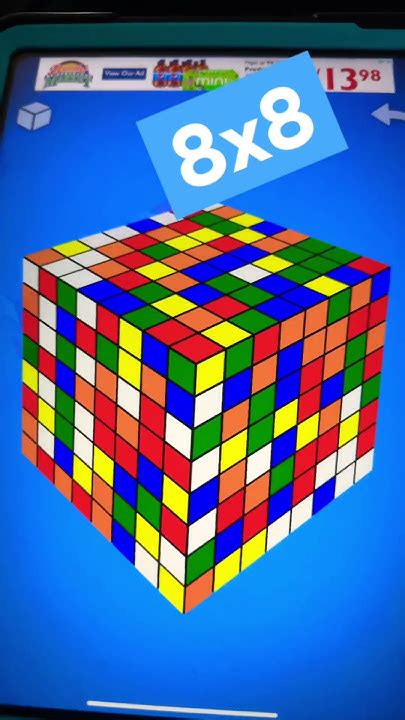 A 1x1 To 19 X 19 Cubing Rubikscube Cube Gancube Rubiks Shorts