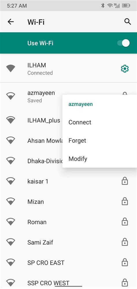 How To Forget A Wi Fi Network On Your Android Phone Android Central