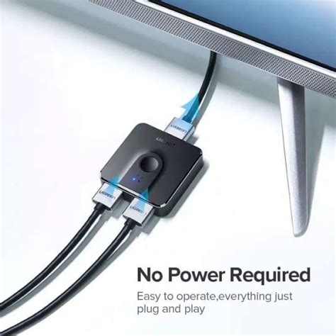 Jual Ugreen Splitter Direction 2in1 Bi Hdmi 4k 30hz Switcher 2 Port 50966 Di Seller Breath Shop