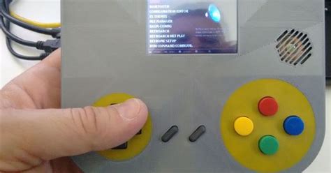 Raspi Zero Handheld Console By Carsten Download Free Stl Model