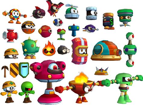 Download Colorful Animated Game Enemies