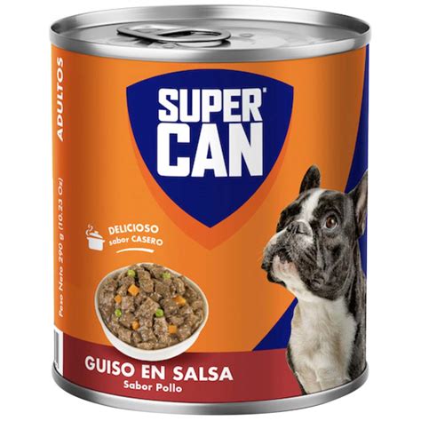 Comida Para Perros Super Can Adulto Todas Las Razas Guiso Salsa De