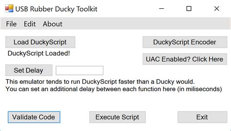 Github Haydenmeloche Usb Rubber Ducky Toolkit A Toolkit For The Usb Rubber Ducky Featuring
