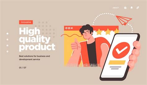 Premium Vector Landing Page Template Of Developing Computer Software