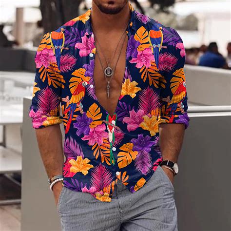 Purple Hawaiian Shirt