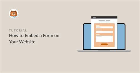 How To Embed A Form On Your Wordpress Website 3 Ways