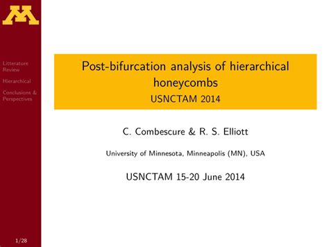 Pdf Post Bifurcation Analysis Of Hierarchical Honeycombs