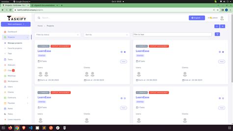 Taskify Project Management Task Management And Productivity Tool By Infinitietech