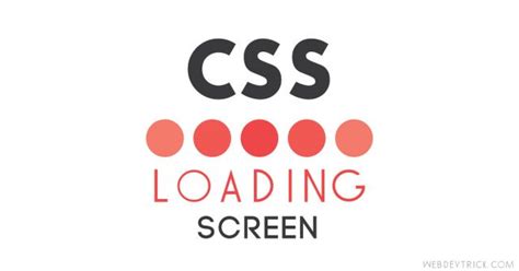 Css Loading Screen Animation  Type Preloader