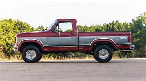 1986 Ford F150 Pickup For Sale At Auction Mecum Auctions Ford F150