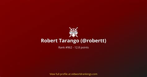 Robertt Robert Tarango 🇺🇸