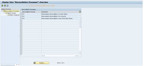 FBRC SAP Tcode Set Up Display Categories Transaction Code