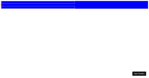 React Column Resizer Codesandbox