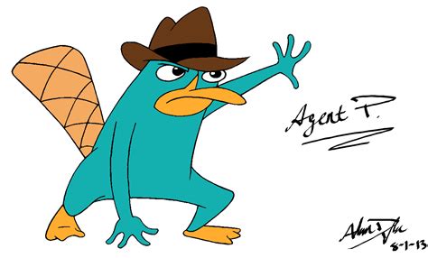 Agent P Aka Perry The Platypus By Mechedisneyhokie On Deviantart