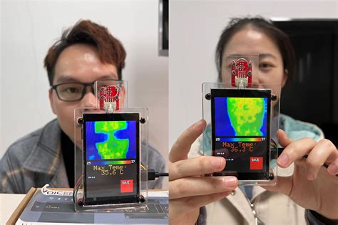 I Love This Diy Thermal Imaging Monitor So Much It Is Using The Mlx90640 Sensor And Displays