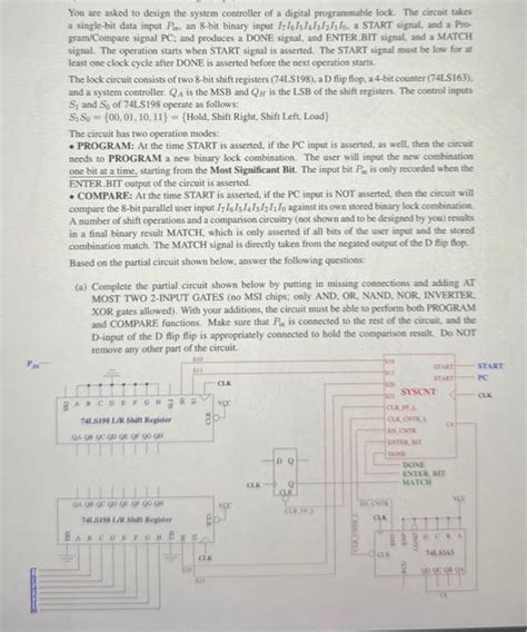 Solved You Are Asked To Design The System Controller Of A