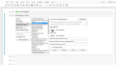 Whiteboxgui New Feature An Import Button For Generating Python