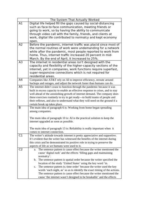 Answer Key Gr 11 Revision Sheet Pdf Economies