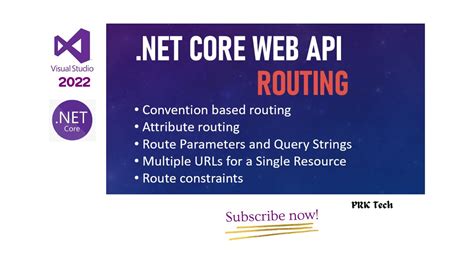 Routing In Aspnet Core Web Api Youtube