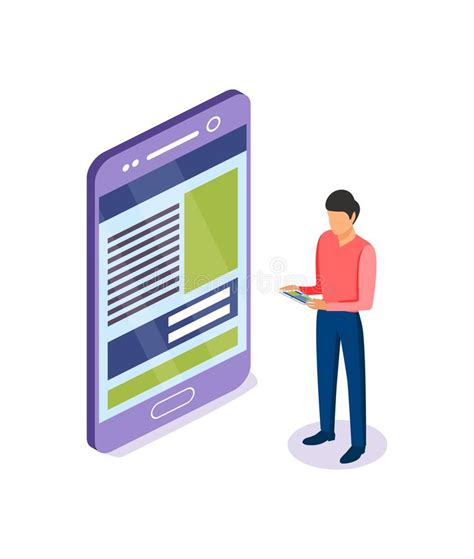 Mobile User Interface Stock Vector Illustration Of Smart 72219576