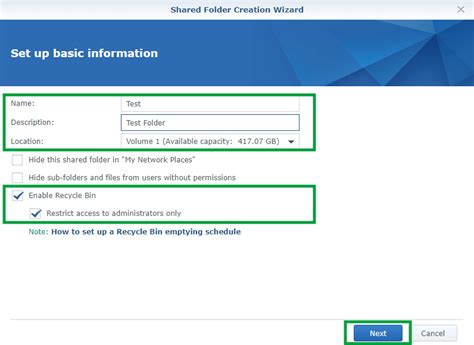 Synology How To Create A Shared Folder Marius Hosting