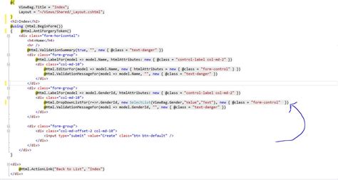 Simple Dropdownlist In Mvc With Using Model And Without Model Mvc Arena Aspnet