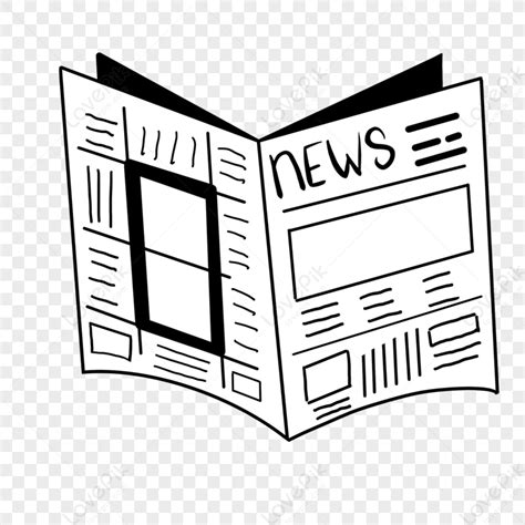 신문 클립 아트 Png