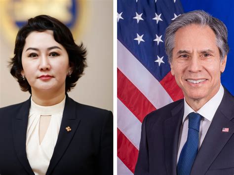 Гадаад харилцааны сайд Б Батцэцэг АНУ ын Төрийн нарийн бичгийн дарга Э Блинкентэй утсаар ярьжээ