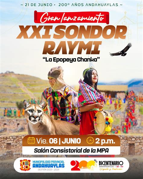 Apuvision Hoy 6 De Junio Gran Lanzamiento Del Sondor Raymi 2025 🏞️