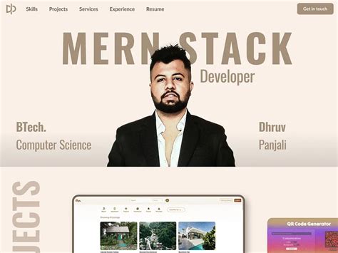 Full Stack Developer Portfolio Designs Themes Templates And Downloadable Graphic Elements On