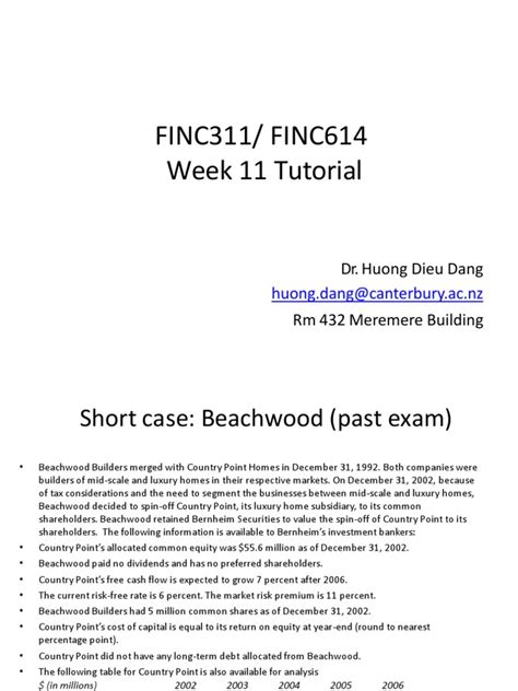 Tutorial Week 11 Slide Questions Pdf Price Earnings Ratio