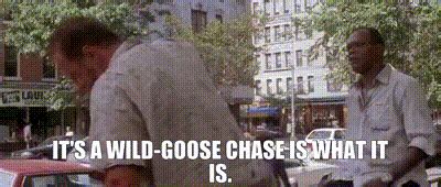 Yarn Its A Wild Goose Chase Is What It Is Die Hard With A