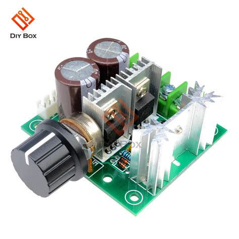 Universal DC 12 40V 400W 10A Adjustable PWM DC Power Speed Regulator Controller With Switch Auto