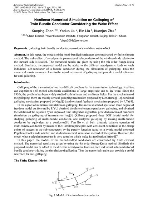 Nonlinear Numerical Simulation On Galloping Of Twin Bundle Conductor