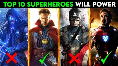 Top 10 Marvel Superheroes With Strongest Will Power | In Hindi | SUPERHERO STUD10S - YouTube