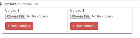 php two form on the same view in codeigniter stack overflow