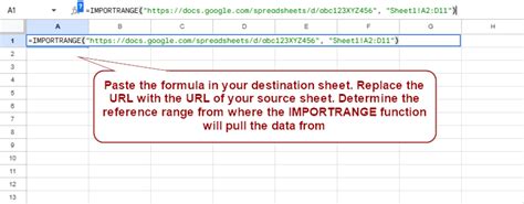 Importrange Function To Pull Data From Another Spreadsheet Excel Insider