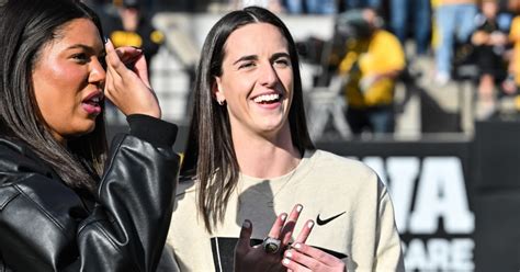 Travis Kelce Caitlin Clark Spotted Seated Next To Each Other At Taylor Swift Concert On