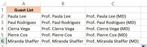 How To Add Text To The Beginning Or End Of All Cells In Excel