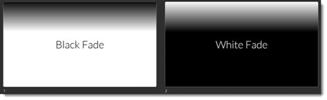 Free Preset Gradients Fade From Color To Nothing The Powerpoint Blog