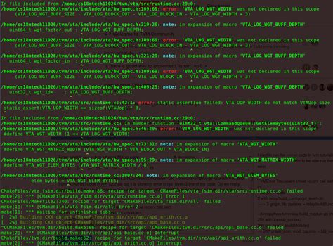 Error Unable To Run Tvm Tutorials Mxnet Code Questions Apache Tvm Discuss