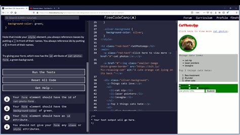Use An Id Attribute To Style An Element Basic Css Via Freecodecamp Org