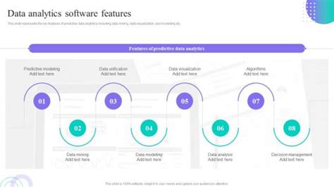 Data Analytics Software Features Powerpoint Presentation And Slides Ppt