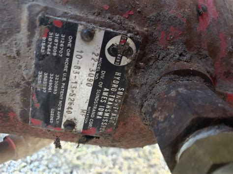 Massey Ferguson 850 Hydraulic Motor For Sale